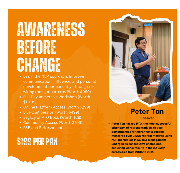 Awareness Before Change – SkillsPortal.sg